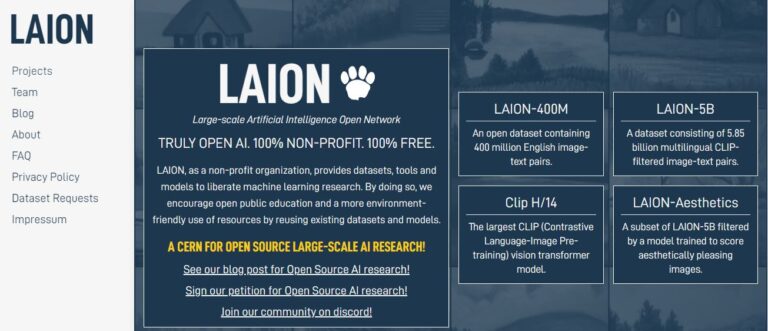 Laion - AI Tools Up