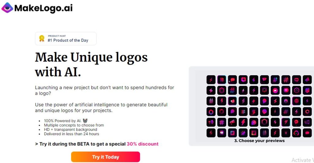 MakeLogoAI - AI Tools Up
