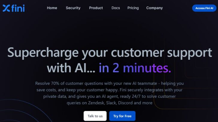Fini - AI Tools Up