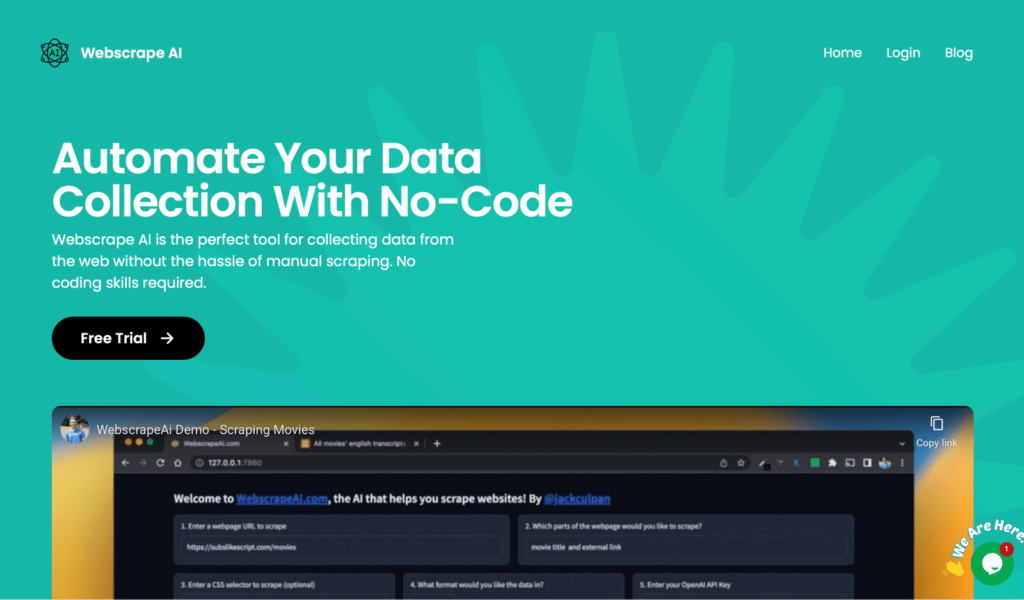 Webscrape AI - AI Tools Up