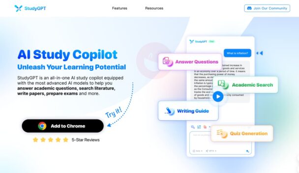 StudyGPT - AI Tools Up