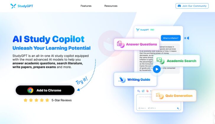 StudyGPT - AI Tools Up