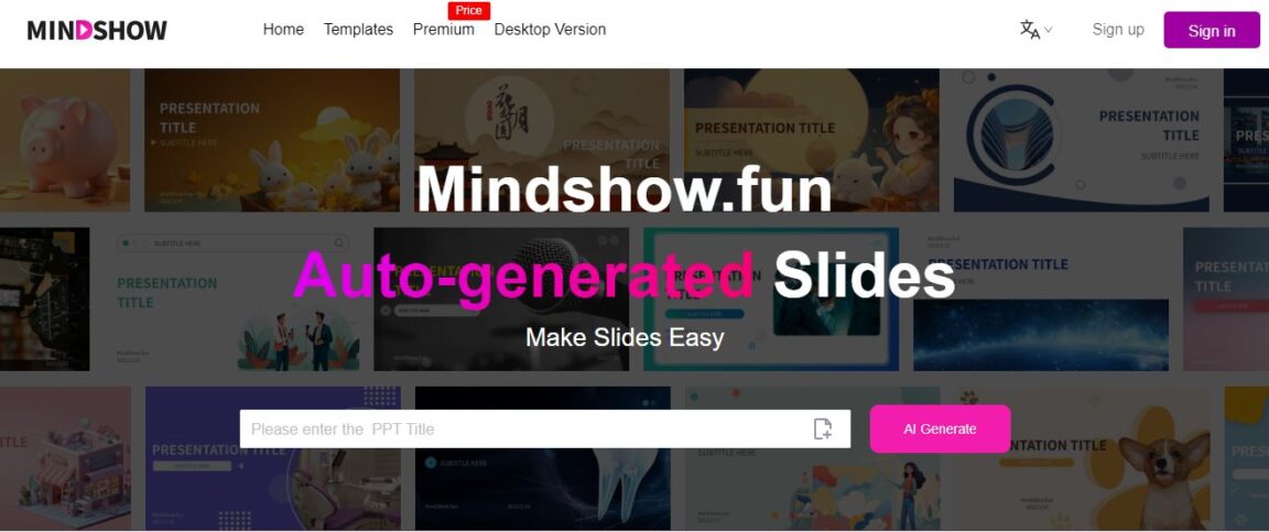 MindShow Pricing, Reviews, Alternatives, AI Presentation - AI Tools Up